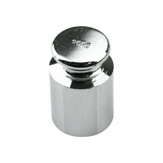 200 Gram Calibration Weight Mirror Finish ADRA E2 200g Stainless Steel