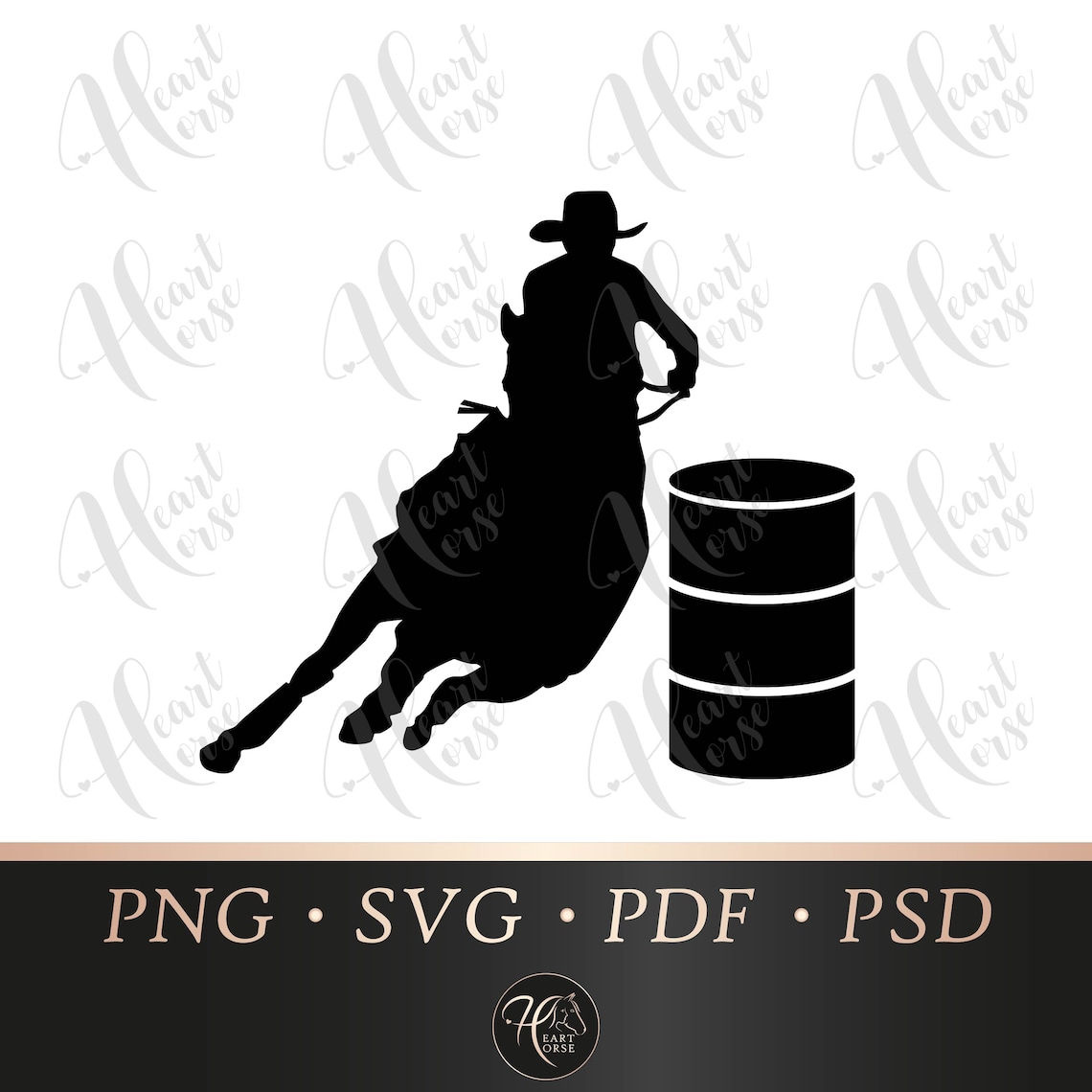 Barrel Racer Svg, Barrel Racing Svg, Barrel Racer Silhouette, Rodeo Svg ...