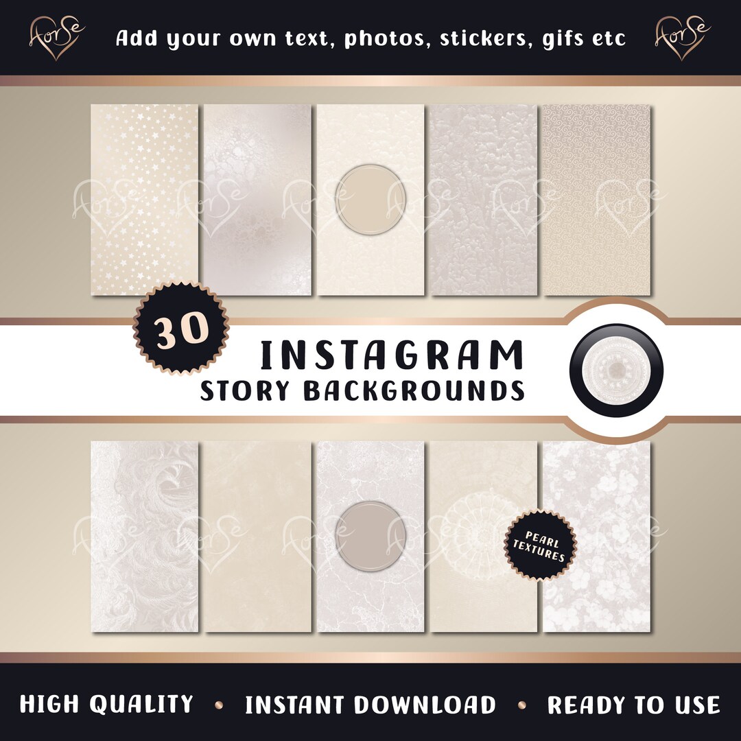 Pearl Textured Instagram Story Backgrounds, Stone Insta Background ...