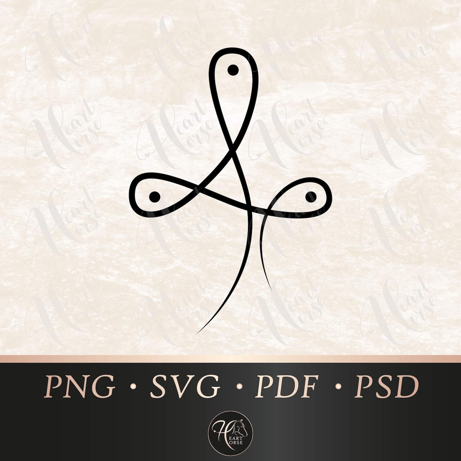 Barrel Racing Cloverleaf Pattern SVG: Rodeo Design (digital File) - Etsy