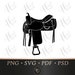 Western Saddle Svg, Saddle Silhouette Svg, Horse Riding Svg, Horse Tack ...