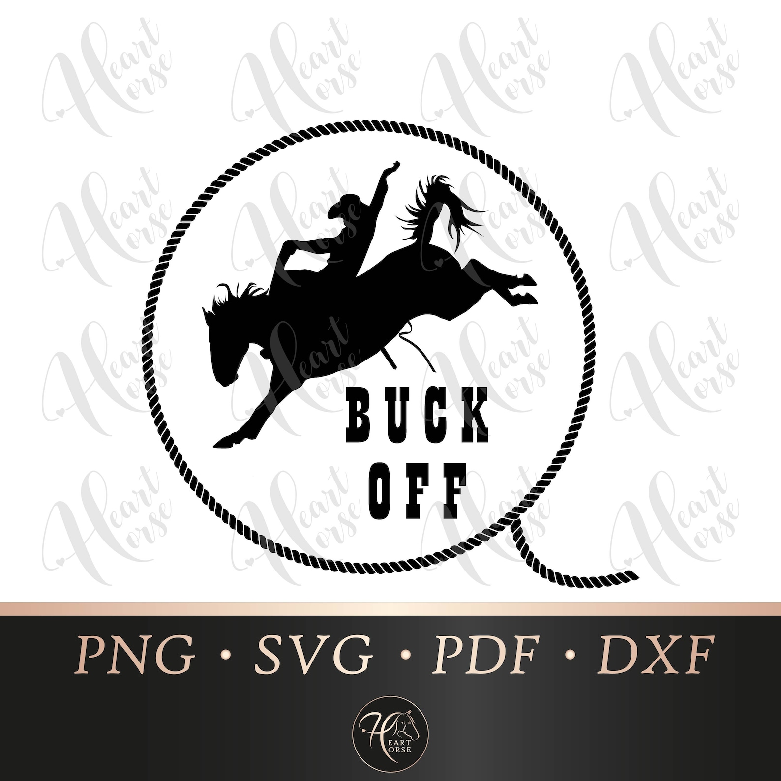 Buck off Svg Rodeo Svg Bucking Horse Svg Horse Humor Funny - Etsy