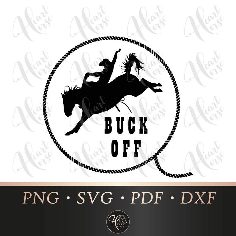 Buck off Svg Rodeo Svg Bucking Horse Svg Horse Humor Funny - Etsy