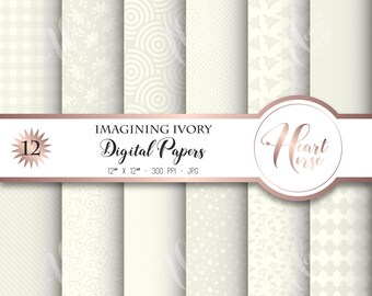 Ivory Wedding Paper - Etsy