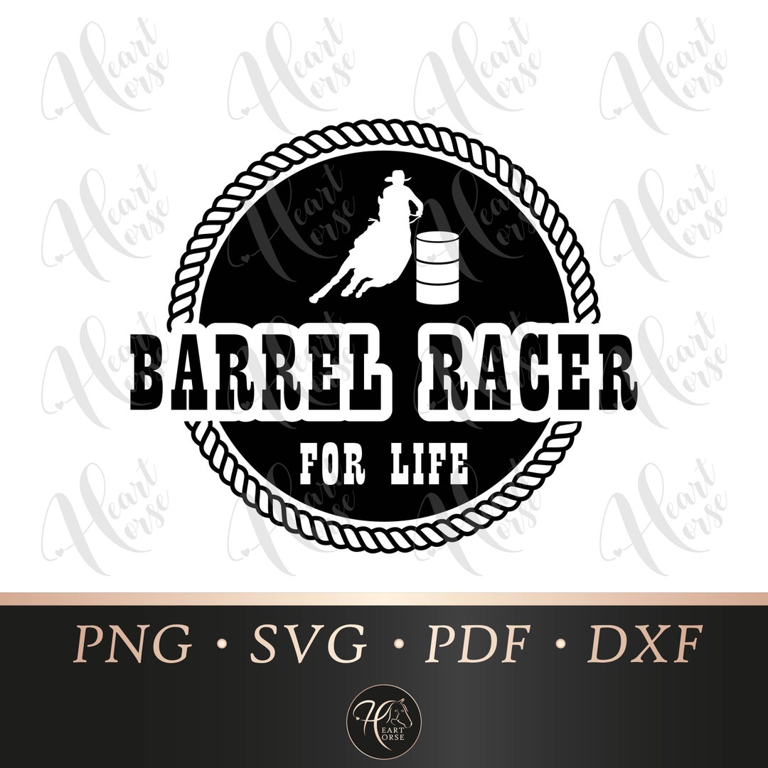 Barrel Racer for Life Svg, Barrel Racing Svg, Rodeo Svg, Cowboy Svg ...