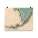Florida Keys Map 1883 Vintage Nautical Atlas Poster - Etsy