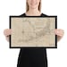 Old Florida Keys Map (1771) Vintage Southern FL Atlas Framed Poster - Etsy