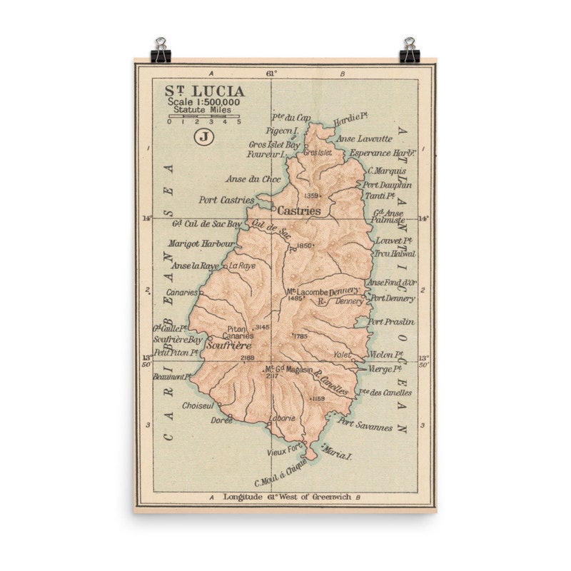 Map & Lucia Poster - Etsy