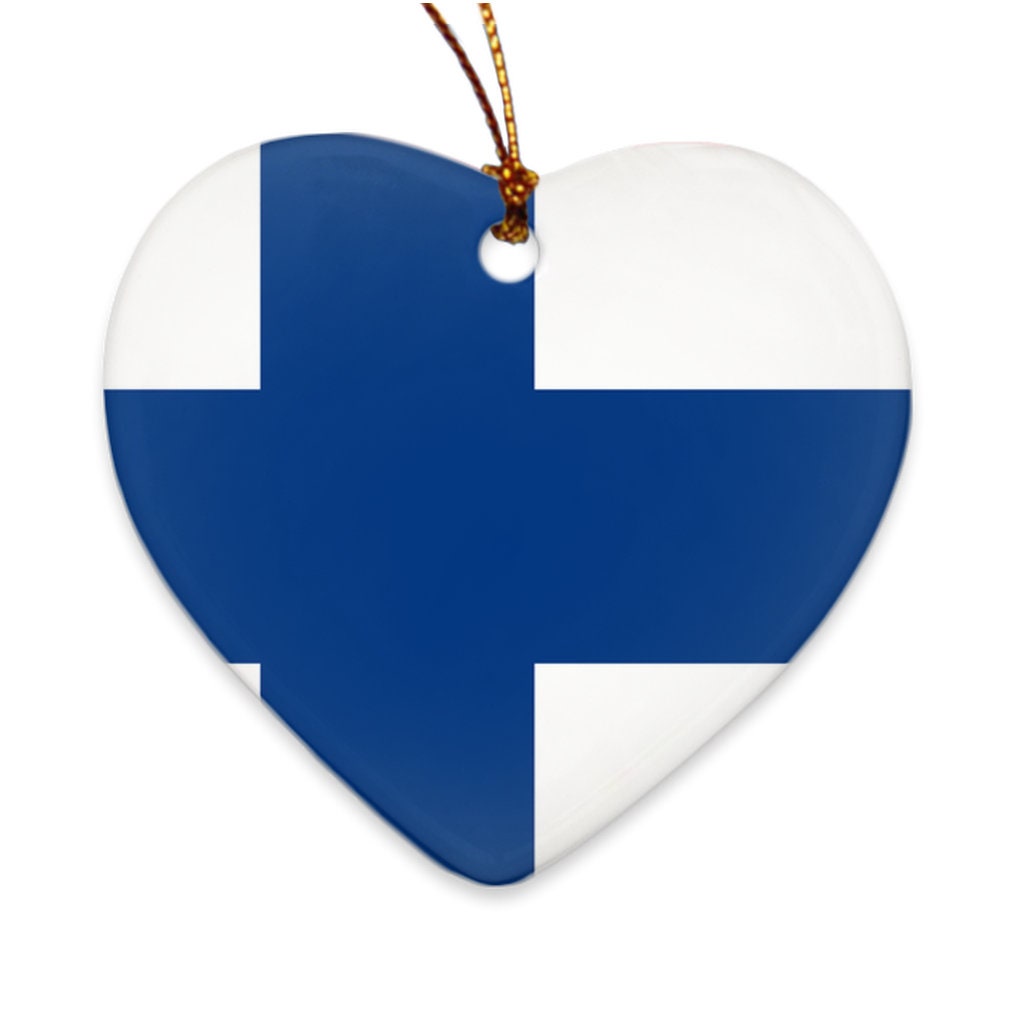 Finland Flag - Finnish Ancestry & Pride Ornaments - Etsy