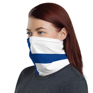 Finland Flag Face Mask - Finnish Ancestry & Pride Neck Gaiter - Etsy