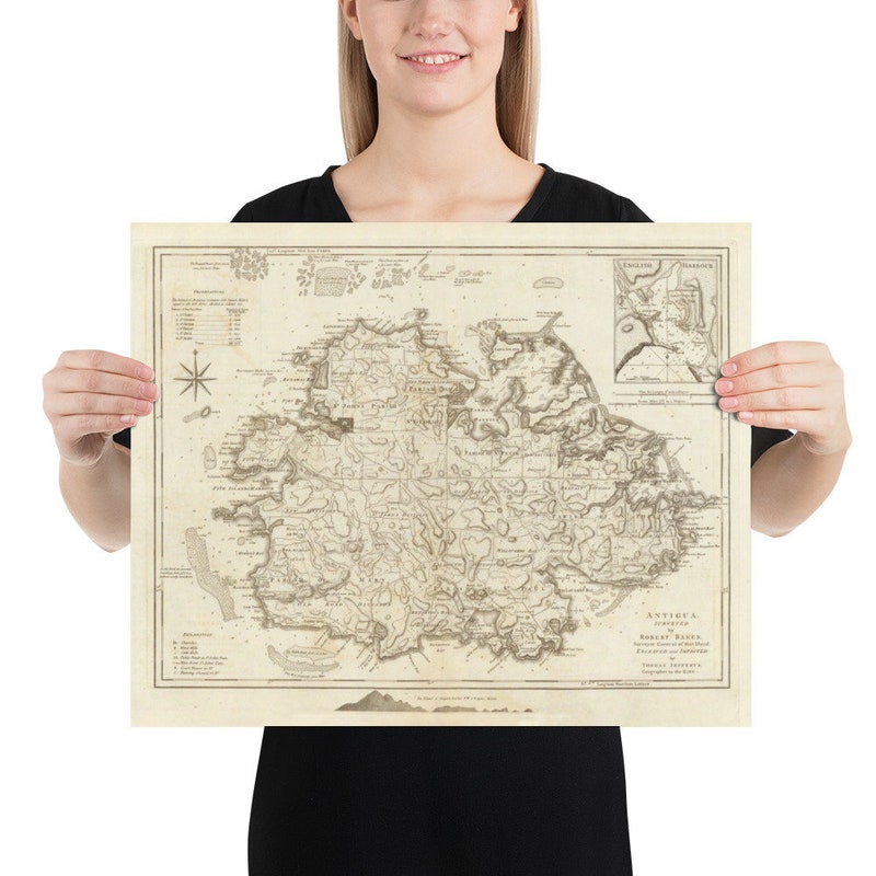 Antigua Map De Letonia De - Etsy Canada