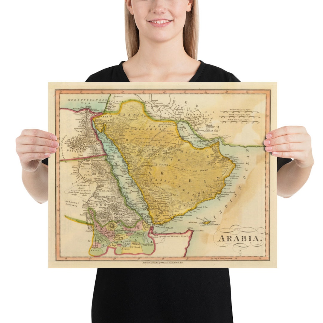Ancient Arabian Peninsula Map