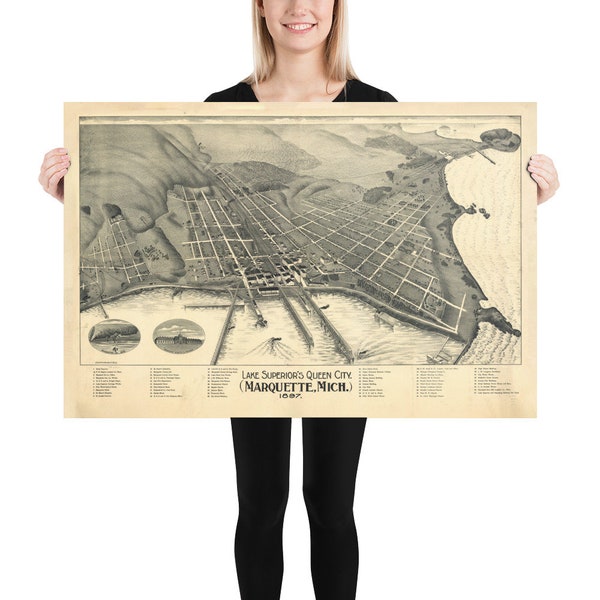 Marquette Mi - Etsy