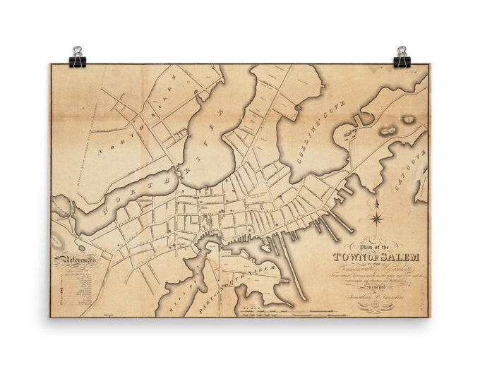 Metuchen Map 1876 the Historic Brainy Borough Atlas Poster - Etsy