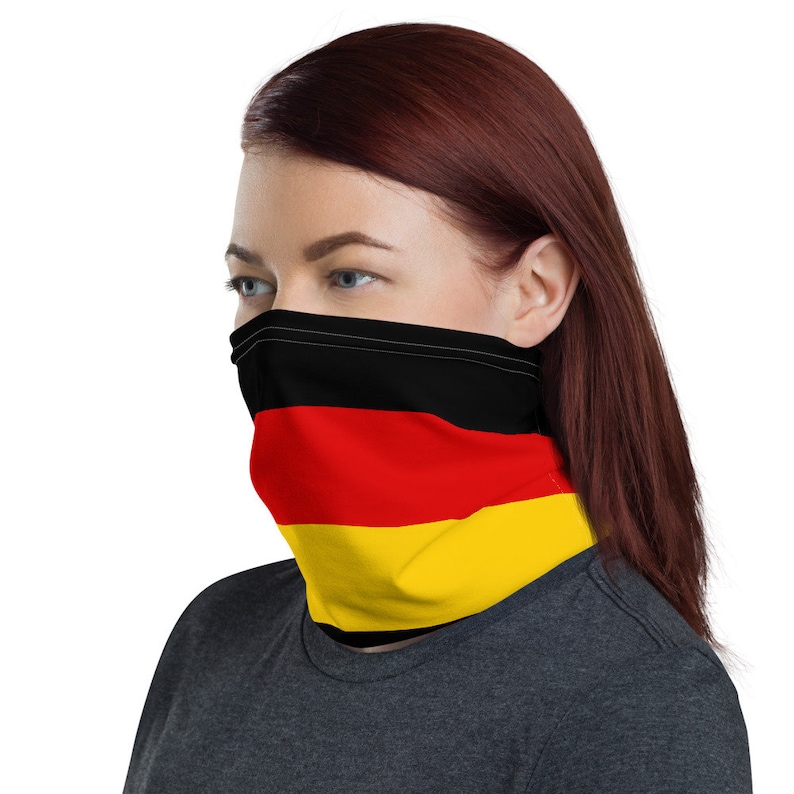 Germany Flag Face Mask Germanic Family Ancestry and Heritage | Etsy