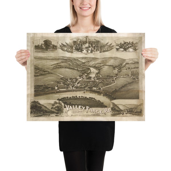 Valley Forge Poster - Etsy
