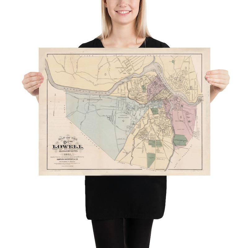 Lowell Massachusetts - Etsy