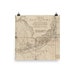 Old Florida Keys Map (1771) Vintage Southern FL Atlas Poster - Etsy