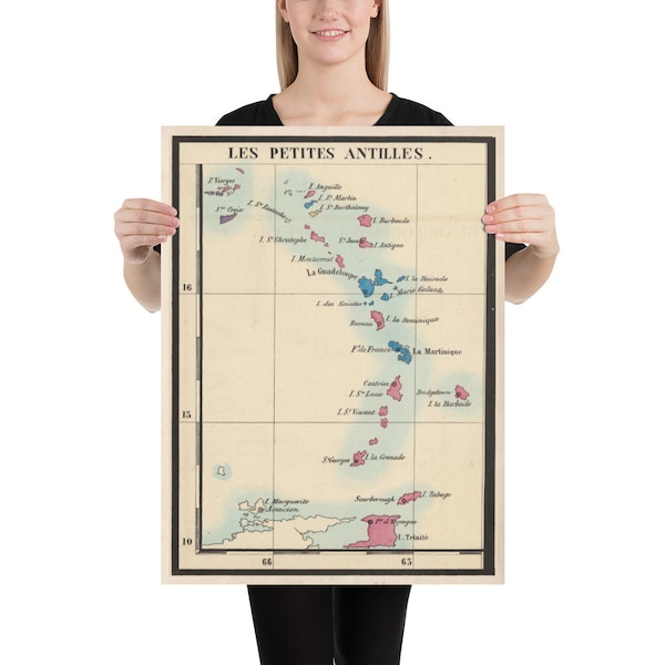 Lesser Antilles - Etsy