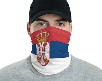 Albania Flag Face Mask Albanian Pride & Ancestry Neck Gaiter | Etsy