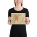 Old Cairo Egypt Map (1920) Vintage Egyptian Capital City Atlas Poster ...