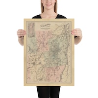 ADK46 Adirondack High Peaks, Progress Tracker Coloring Canvas, Home ...