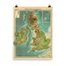 British Isles Map (1922) Old United Kingdom Physical Atlas Poster - Etsy