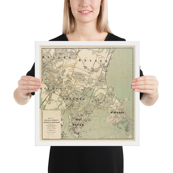 Map of Chelsea Ma - Etsy