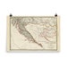 Old Croatia Map (1832) Vintage Adriatic Sea Country Atlas Poster - Etsy
