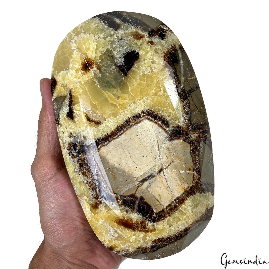 Rare Natural Septarian 1.5 Kilo Abstract Color Large Dragon Stone ...