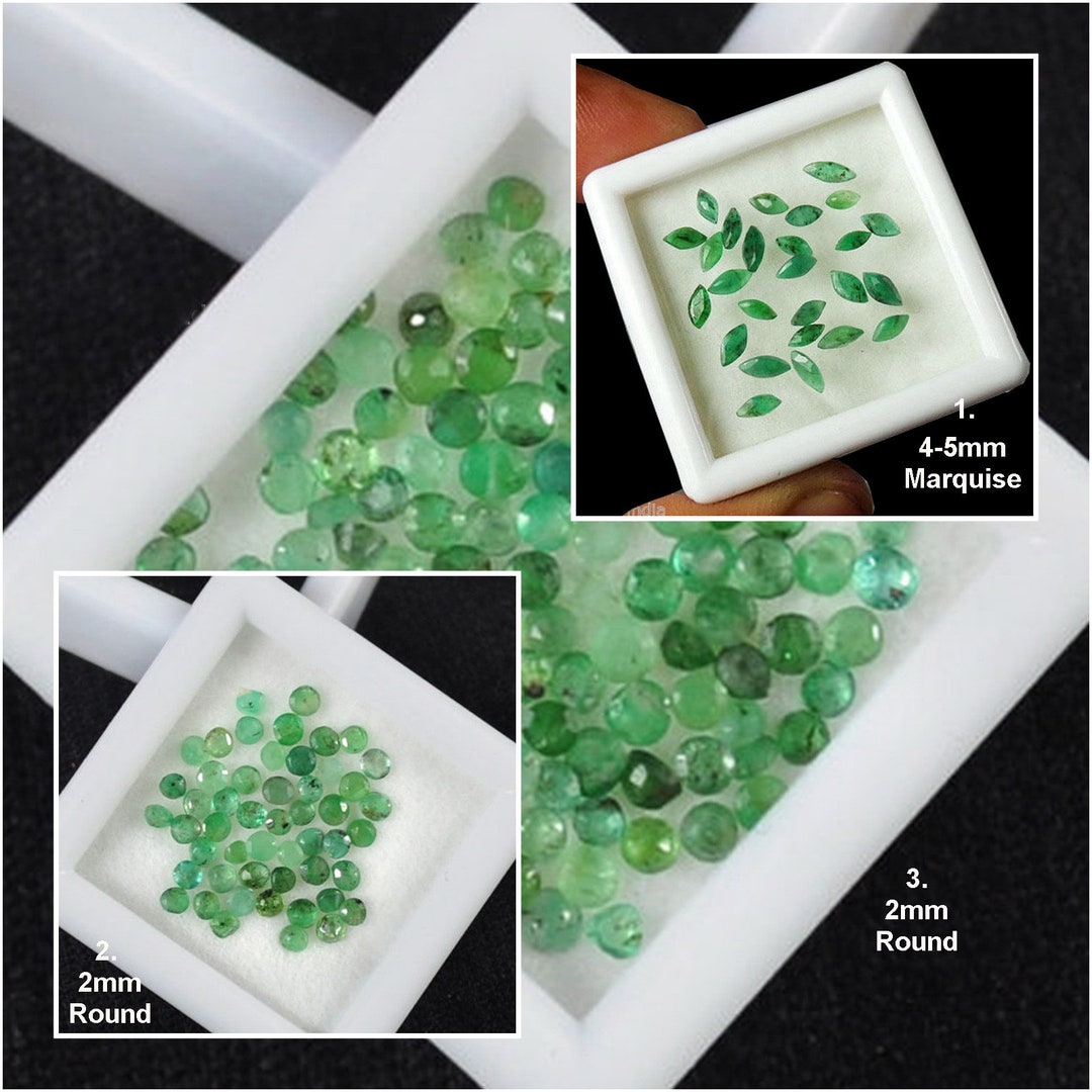 Untreated Natural Zambian Emerald Marquise Cut Colombian Finest Green ...