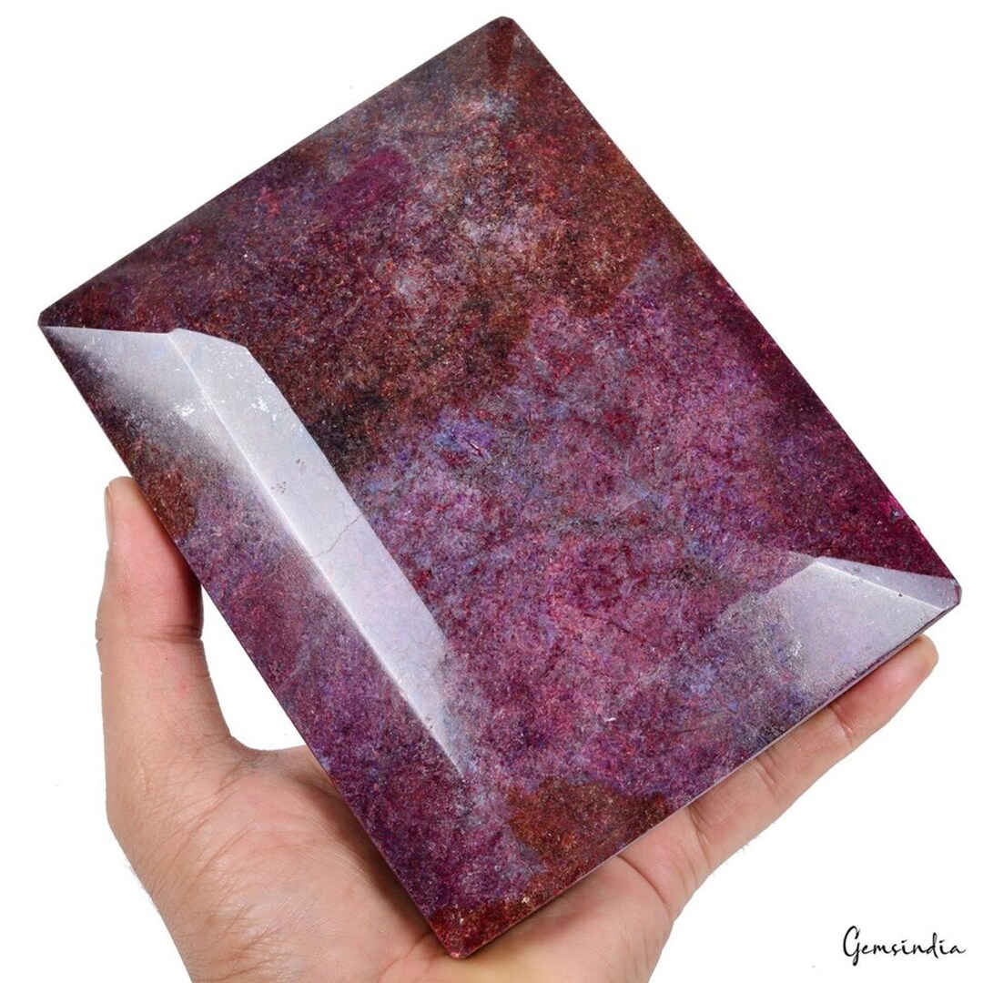2.5 Kilo Natural Huge Red Ruby Museum Use Untreated Octagon Cut ...
