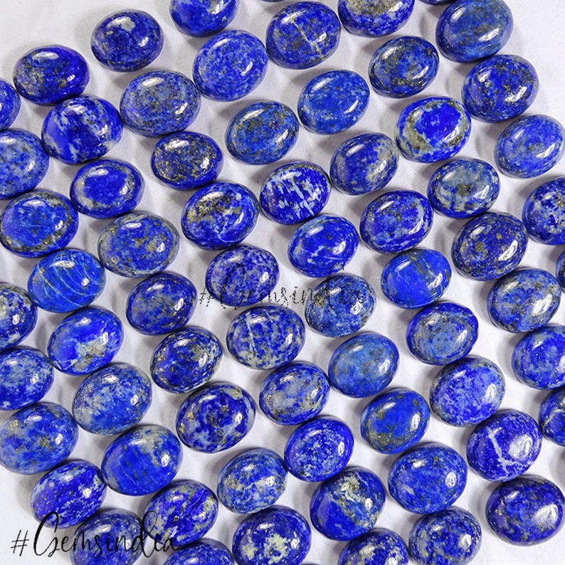 400 Ct/80 Pcs Natural Bright Blue Lapis Lazuli AAA Oval - Etsy