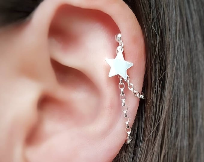 925 Sterling Silver Double Chain for Industrial Scaffold - Etsy