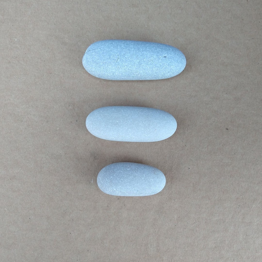 3 Very Thick Stone Fingers, Long Full-body Pebbles 7.5-5cm/3-1.9 ...