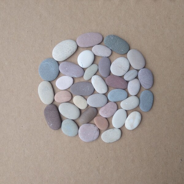Flat River Stones - Etsy