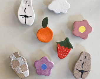 Ceramic Magnet - Etsy