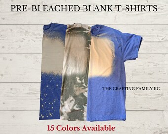 Sublimation Bleached Blanks T-shirts - Etsy