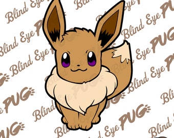 Jolteon SVG Layer Pokemon Smash Brother Eevee Pikachu | Etsy
