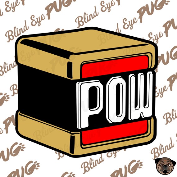 POW Cube SVG Layerblock Mario Brothers Mario Kart - Etsy Canada