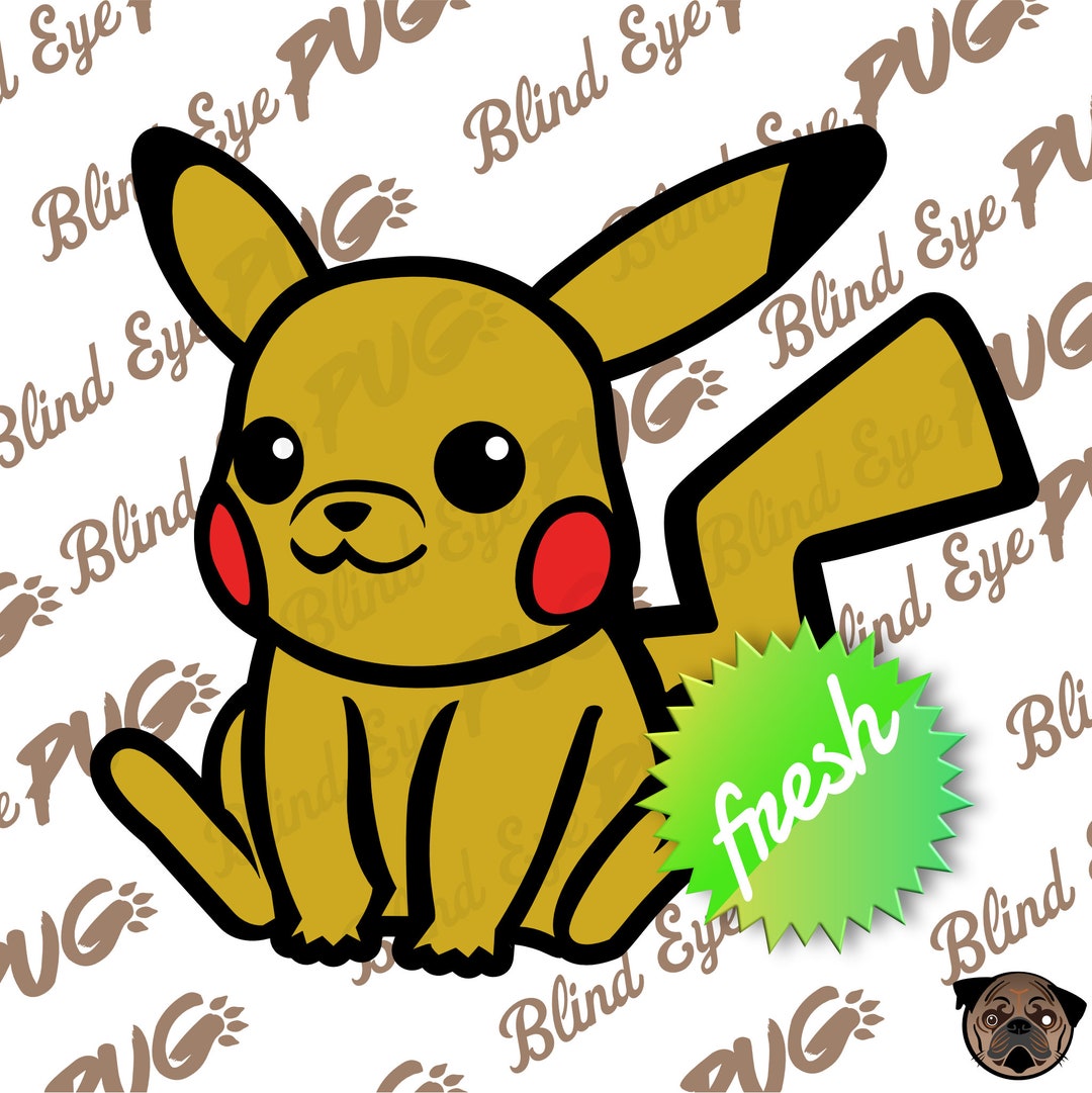 Pikachu SVG Layer, Pokemon, Smash Brother, Eevee, Pikachu, Ashe,catch ...