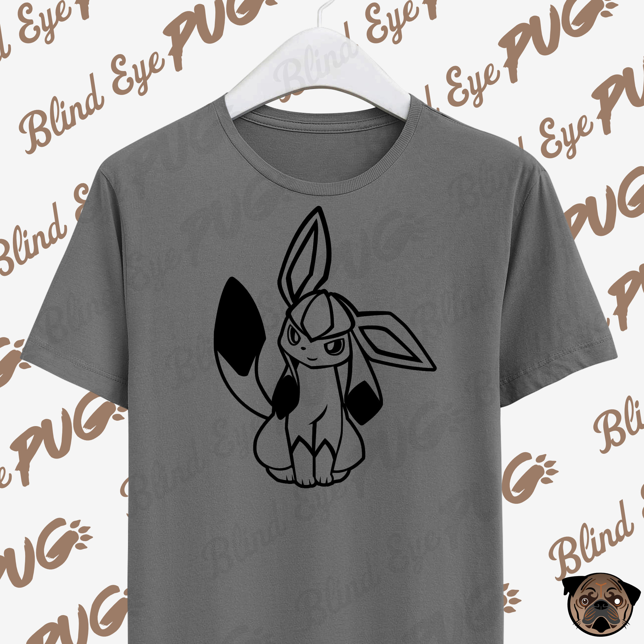 Glaceon SVG Flat, Pokemon, Smash Brother, Eevee, Pikachu, Ashe,catch ...