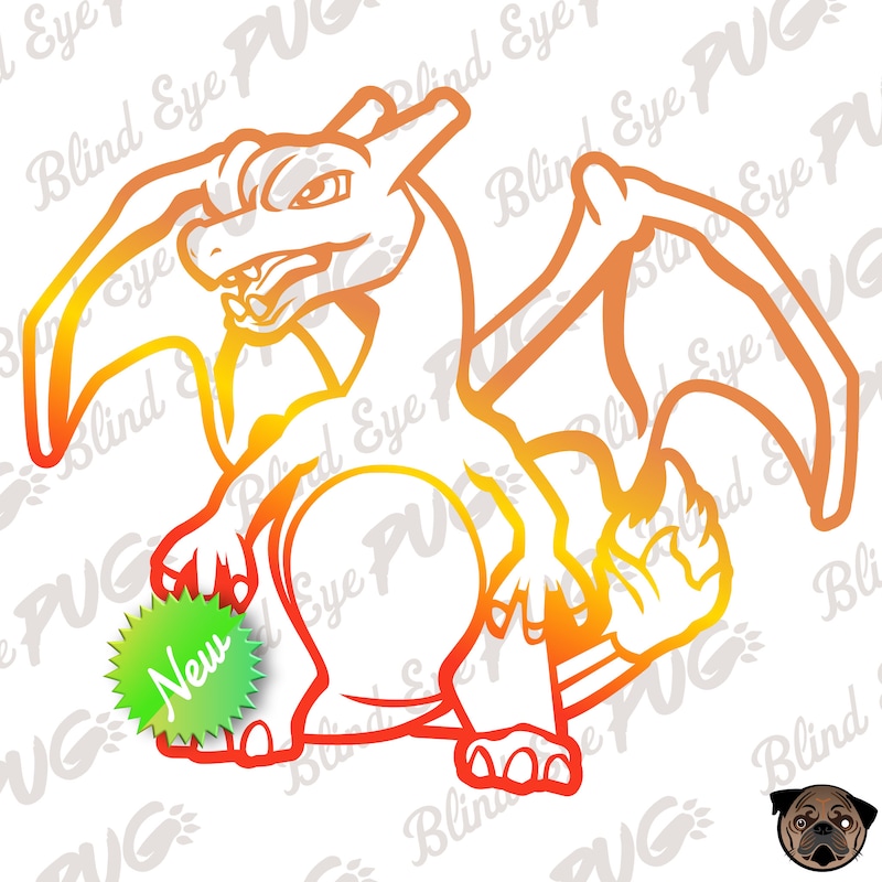 Charizard Svg - Etsy