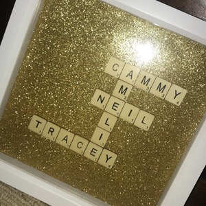 Scrabble Frame - Etsy