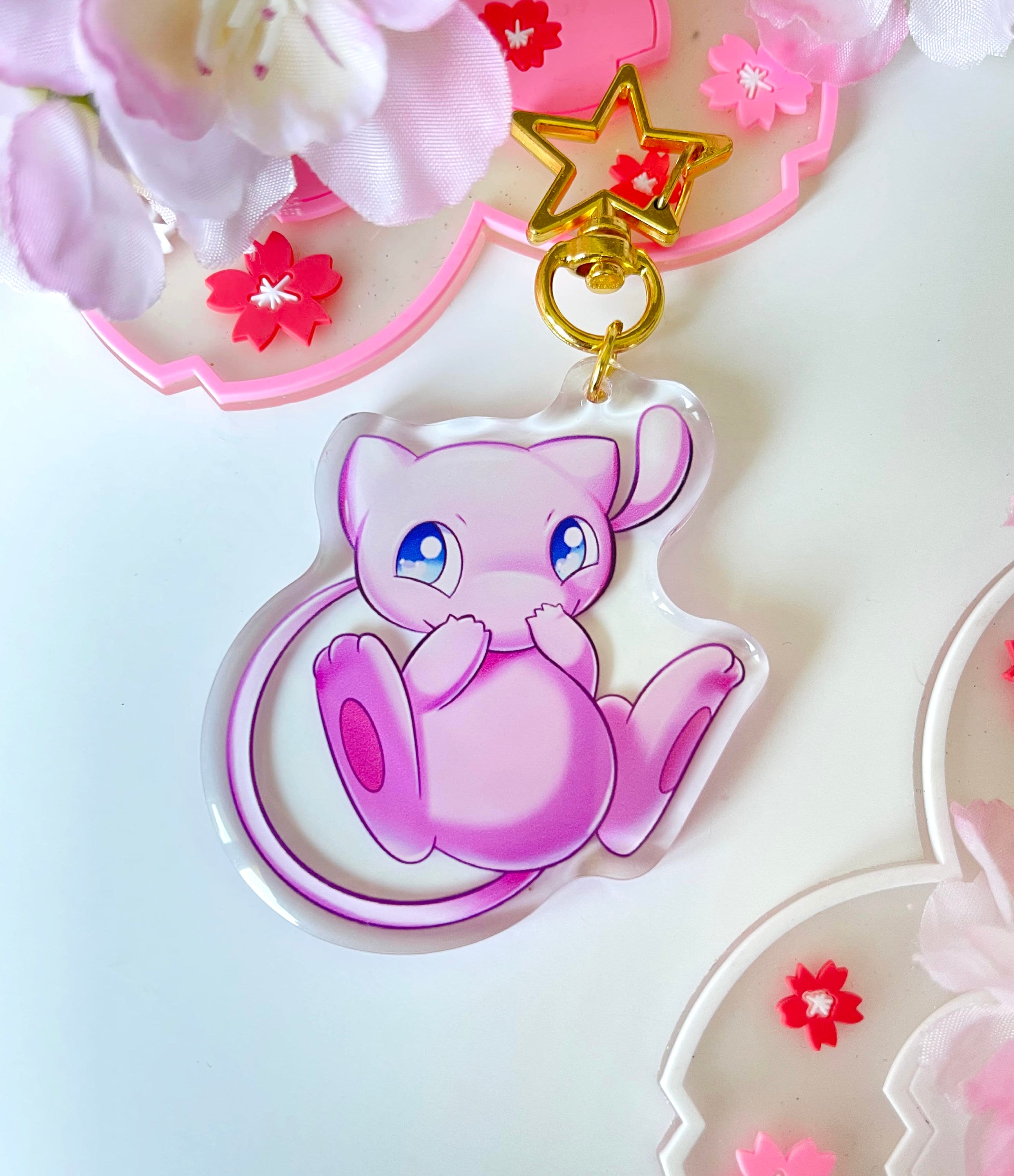 Pokemon Acrylic Charms 2.5, Clear Double Sided Epoxy Pokemon Gift Ideas ...