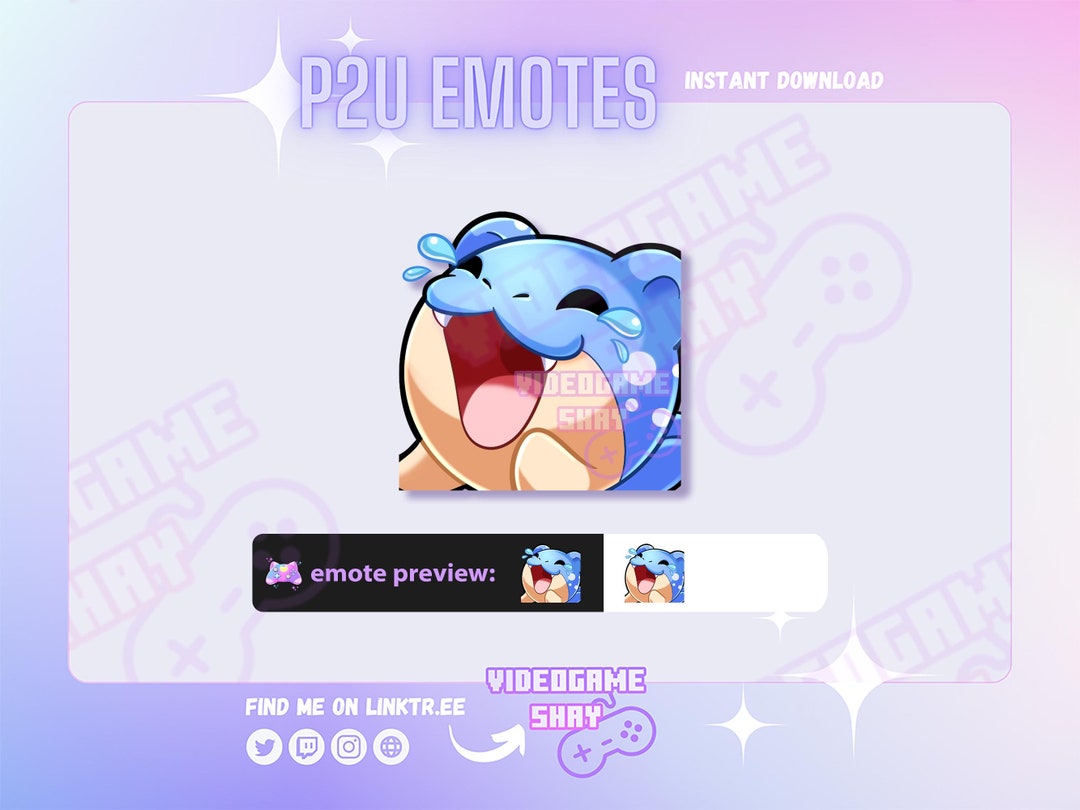 Spheal LUL LOL Pokemon Twitch Emotes for Twitch/discord | Gaming ...