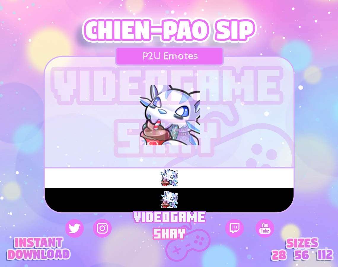 Chien-pao Sip Pokemon Twitch Emote Pack Twitch/discord | Gaming ...