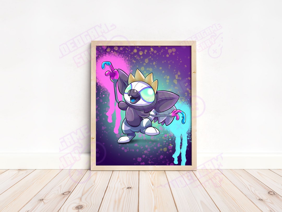 Graffiti Grafaiai - Pokemon Art Print - Etsy