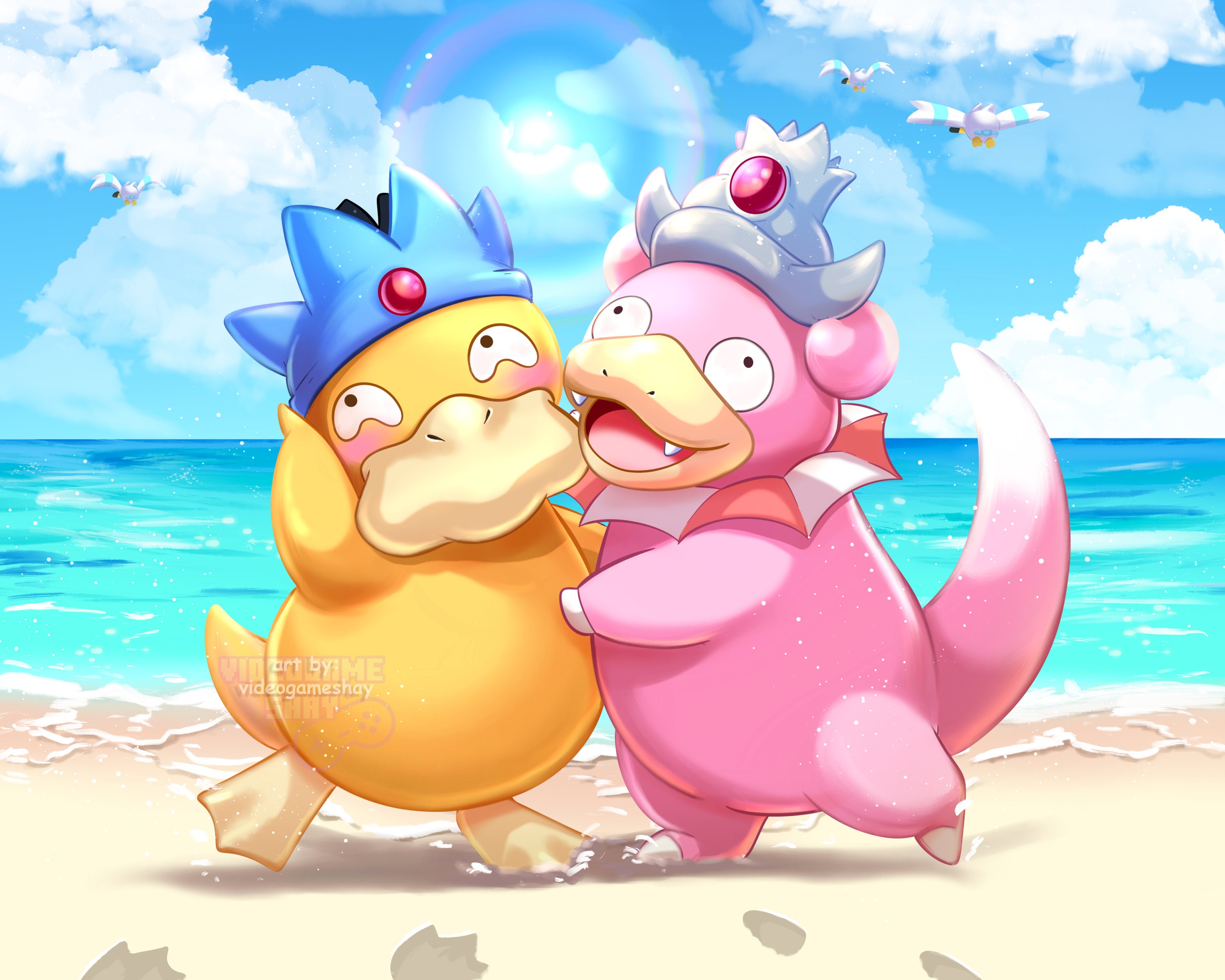 Slowbro Art