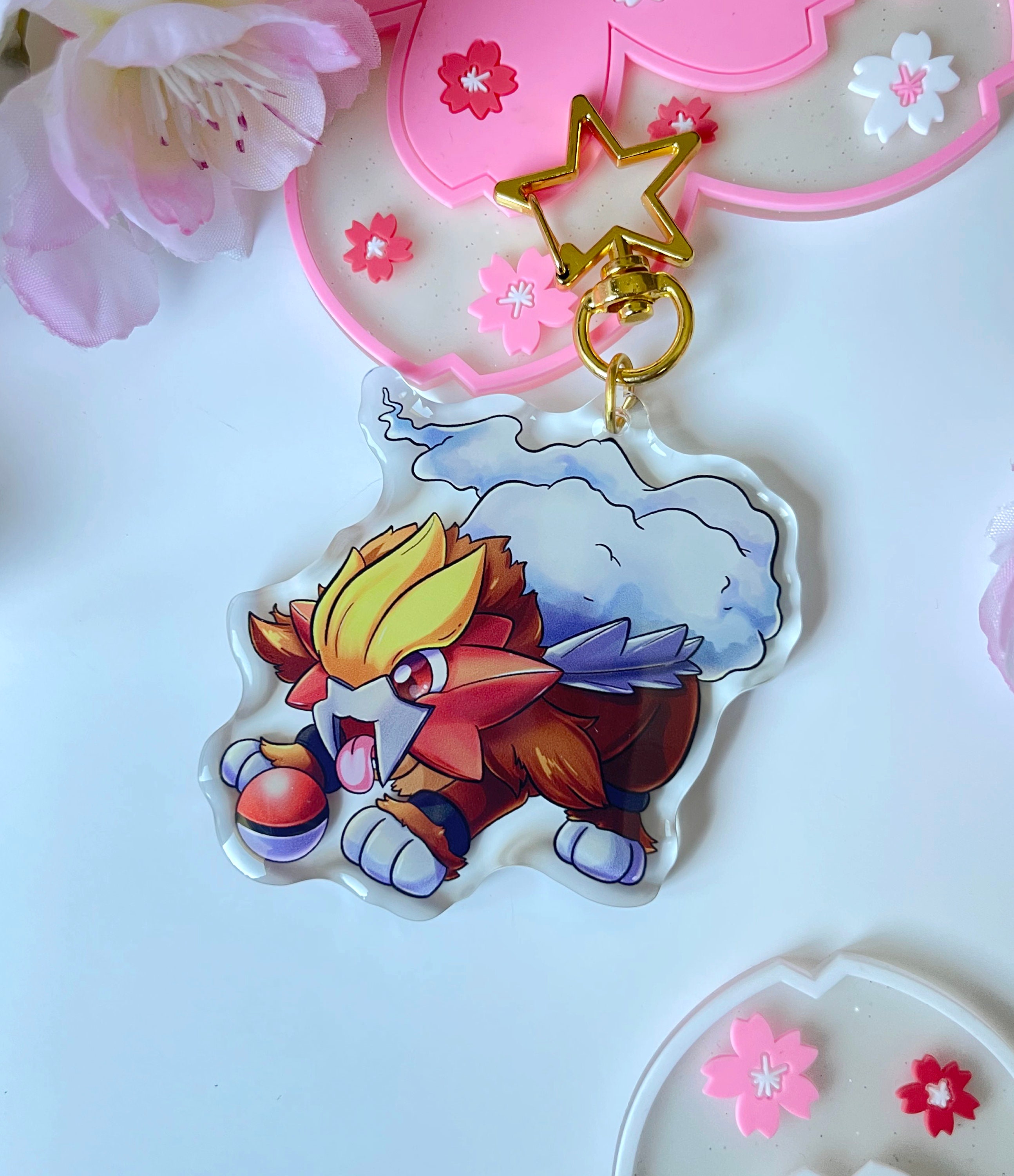 Pokemon Acrylic Charms 2.5, Clear Double Sided Epoxy Pokemon Gift Ideas ...